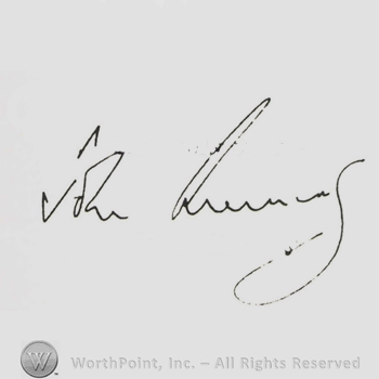 Mark with Signature: John F. Kennedy. | #549966