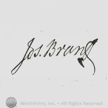 Mark with Signature: Joseph Brant. | #549998