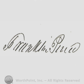 Mark with Signature: Franklin Pierce. | #550017