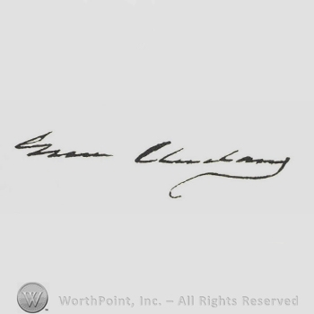 Mark with Signature: Grover Cleveland. | #550029