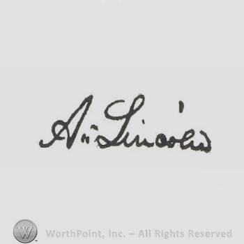 Mark with Signature: Abraham Lincoln. | #550042