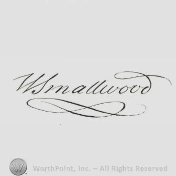 Mark with Signature: William Smallwood. | #550112