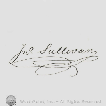 Mark with Signature: John Sullivan. | #550117