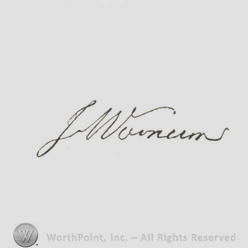 Mark with Signature: James Mitchell Varnum. | #550120