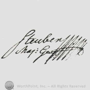 Mark with Signature: Friedrich Wilhelm von | #550121