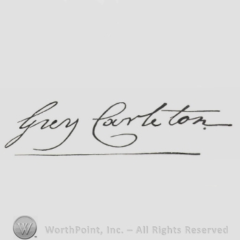 Mark with Signature: Sir Guy Carleton. | #550134