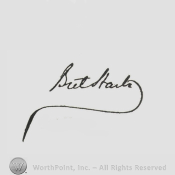 Mark with Signature: Bret Harte. | #550225