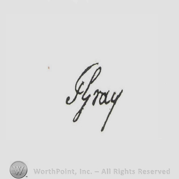 Mark with Signature: Thomas Gray. | #550298
