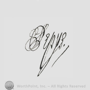 Mark with Signature: Samuel Pepys. | #550314