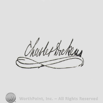 Mark with Signature: Charles Dickens. | #550341