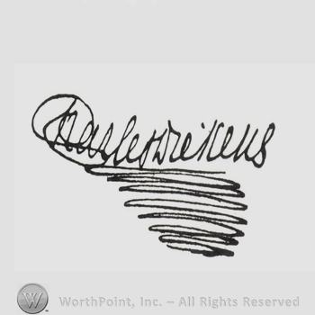 Mark with Signature: Charles Dickens. | #550344