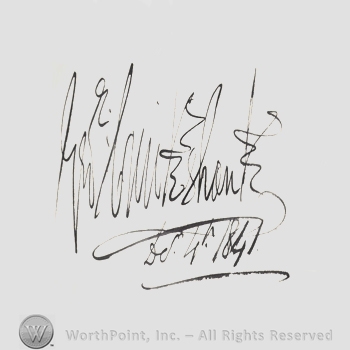 Mark with Signature: George Cruikshank. | #550348