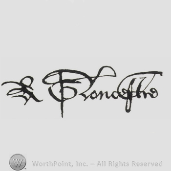 Mark with Signature: Richard III of England. | #550350