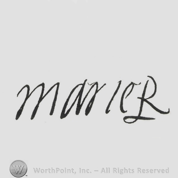 Mark with Signature: Mary, Queen of Scots. | #550356