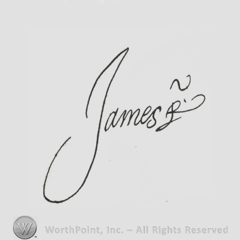 Mark with Signature: James I of England. | #550358