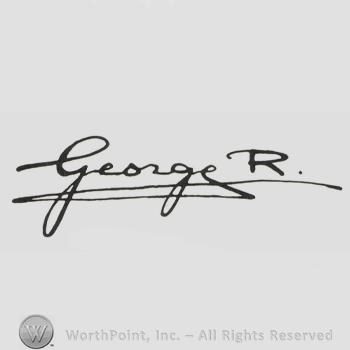 Mark with Signature: George VI. | #550378