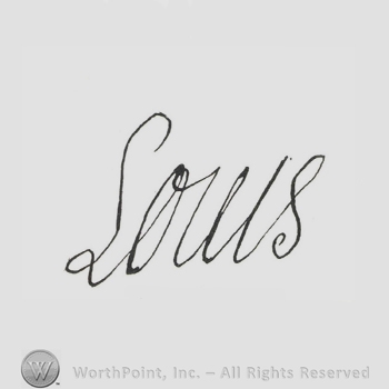 Mark with Signature: Louis XIII. | #550390