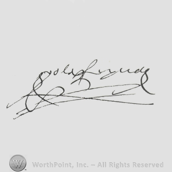 Mark with Signature: Isabella I of Castile. | #550398