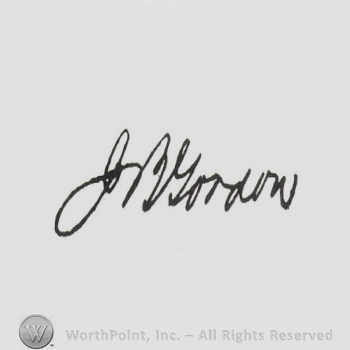 Mark with Signature: John Brown Gordon. | #550411