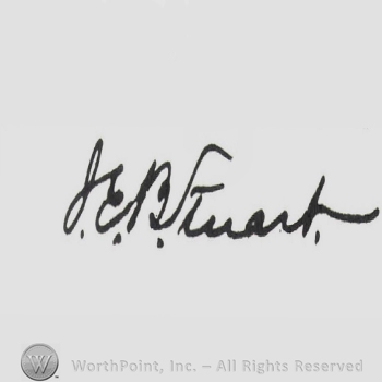 Mark with Signature: James Ewell Brown Stuart. | #550800
