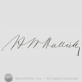 Mark with Signature: Henry Wager Halleck. | #550808