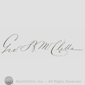 Mark with Signature: George Brinton McClellan. | #550815