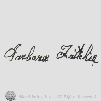 Mark with Signature: Barbara Fritchie. | #550819