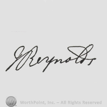 Mark with Signature: Joshua Reynolds. | #550934