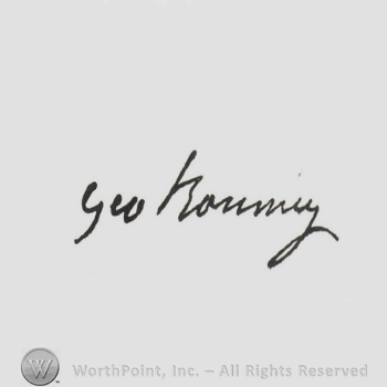 Mark with Signature: George Romney. | #550936
