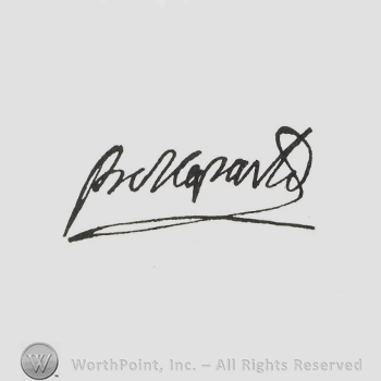 Mark with Signature: Napoleon Bonaparte. | #550951