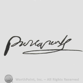 Mark with Signature: Napoleon Bonaparte. | #550953