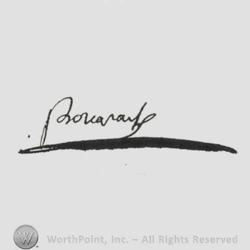 Mark with Signature: Napoleon Bonaparte. | #550955