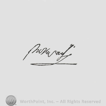 Mark with Signature: Napoleon Bonaparte. | #550956