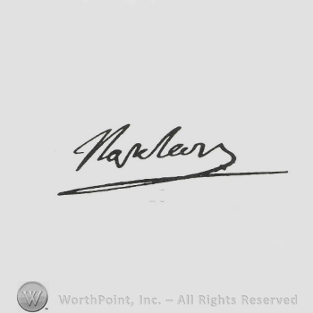 Mark with Signature: Napoleon Bonaparte. | #550958