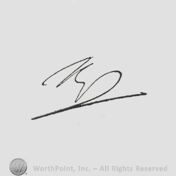 Mark with Signature: Napoleon Bonaparte. | #550964