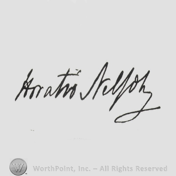 Mark with Signature: Horatio Nelson. | #550973
