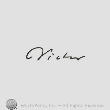 Mark with Signature: Victor Hugo. | #550992