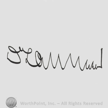 Mark with Signature: Hans Lammers. | #551027