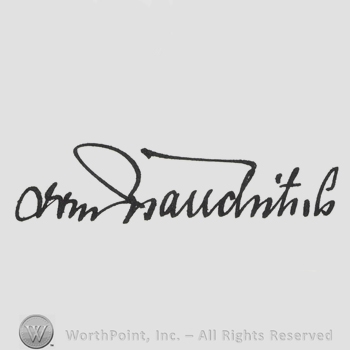 Mark with Signature: Walther von Brauchitsch. | #551028