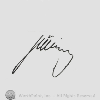 Mark with Signature: Hermann Göring. | #551046