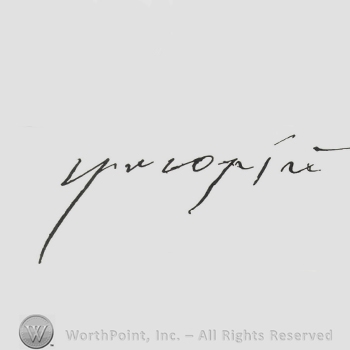 Mark with Signature: Grigori Rasputin. | #551054