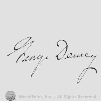 Mark with Signature: George Dewey. | #551058