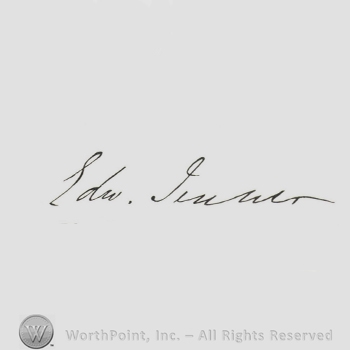 Mark with Signature: Edward Jenner. | #551074