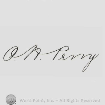 Mark with Signature: Oliver Hazard Perry. | #551094