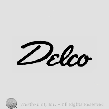 Mark with The word "Delco" stylish handwritten. | #551311