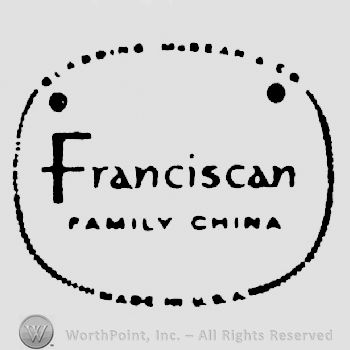 Mark with Gladding McBean & Co. written arched on | #5592