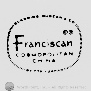 Mark with Gladding McBean & Co. written arched on | #5601