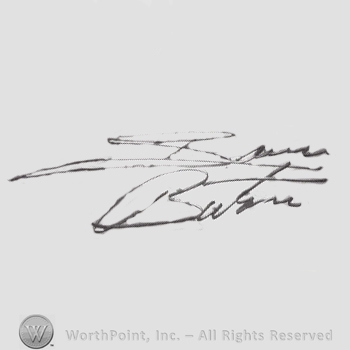 Mark with Signature: Lance Burton. | #561928
