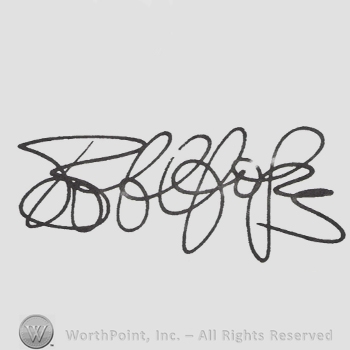 Mark with Signature: Bob Hope. | #561937