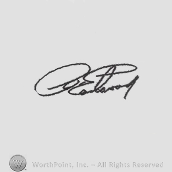 Mark with Signature: Clint Eastwood. | #561946